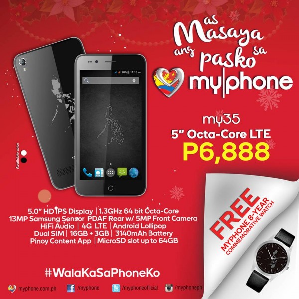 MyPhone my25, 26, 33 and 35 Launched; MyPhone's new MySeries Opening ...