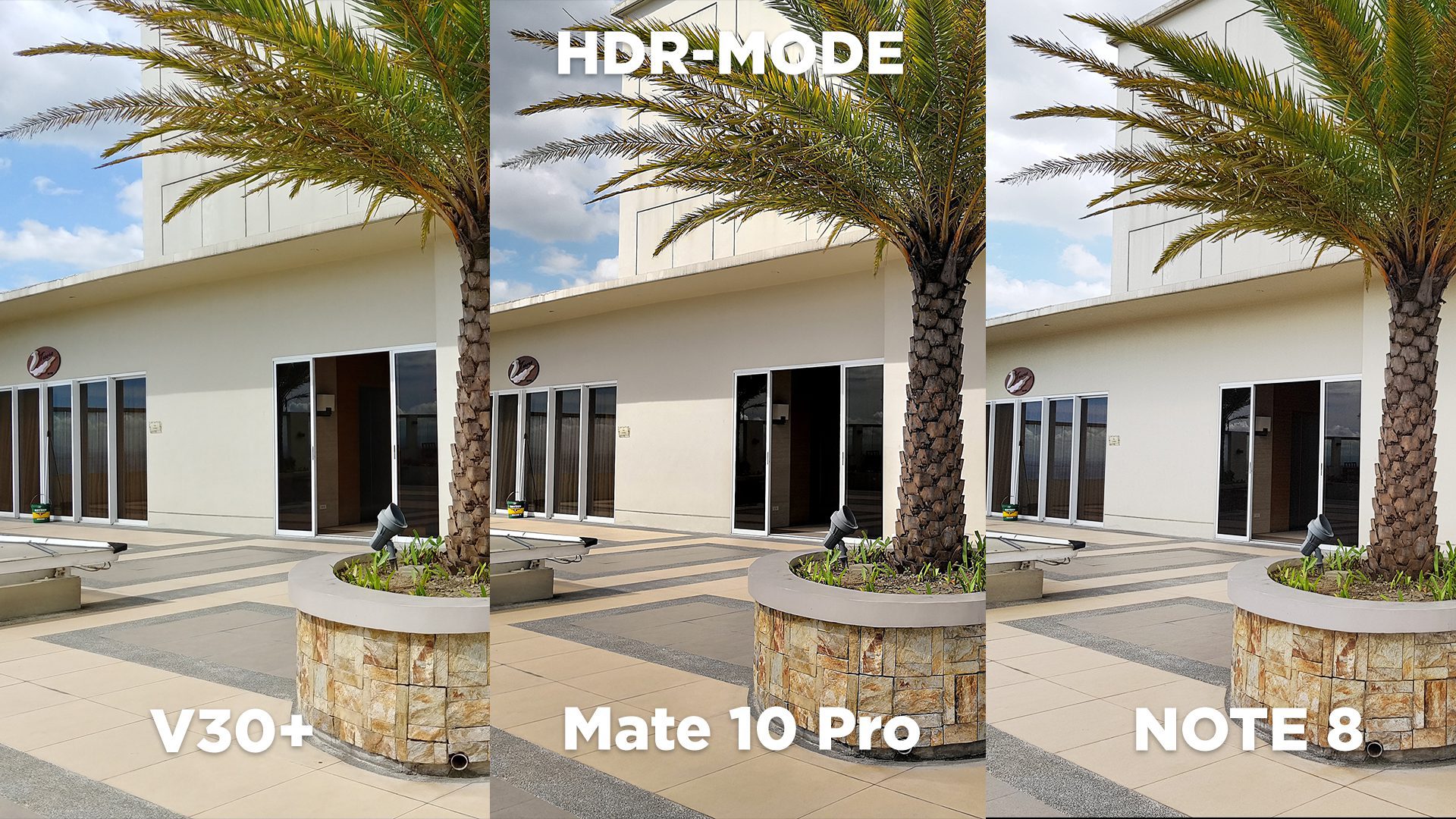 V30+ vs Mate 10 Pro vs Note 8 Triple Camera Comparison