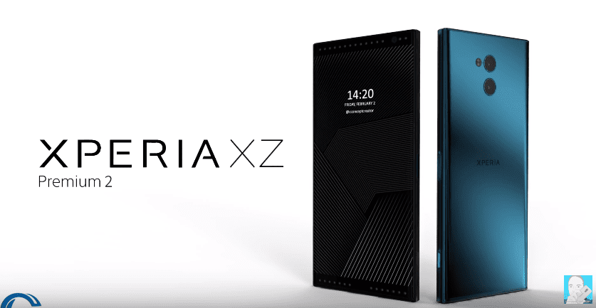 Sony Xperia XZ2 Premium concept renders reveal Full screen Display
