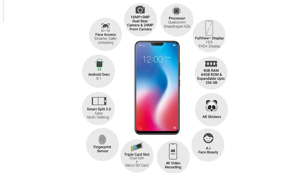 Vivo V9 to launch on March 23, specs revealed