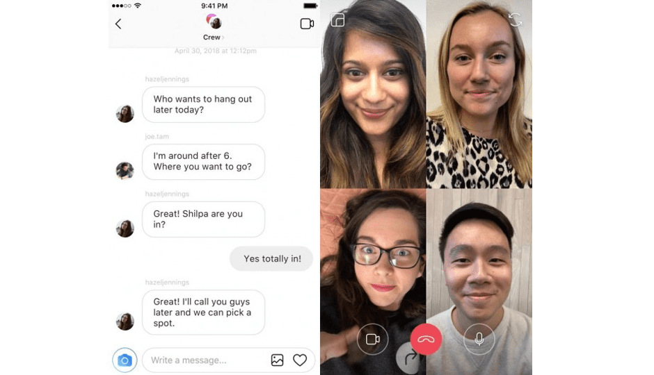 Instagram: To include new features like Video Chat and AR camera
