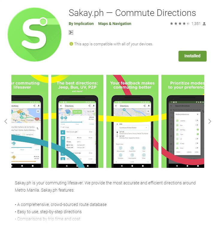 Sakay.ph launches app with updated design and even more accurate route ...