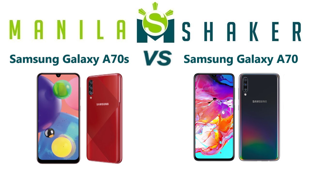 Samsung Galaxy A70s Vs Galaxy A70 Specs Comparison Samsung S First